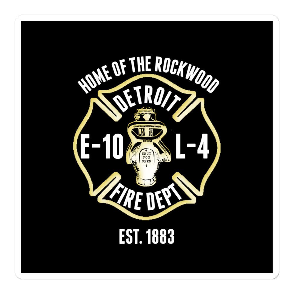 Engine 10 sticker – Detroit Fire Graphics
